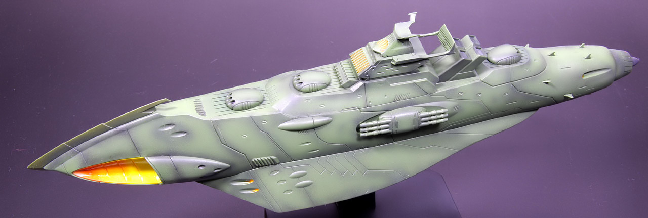 デストリア級航宙重巡洋艦 Destrier class SPACE Heavy cruiser | モッキーのお気楽プラモ道